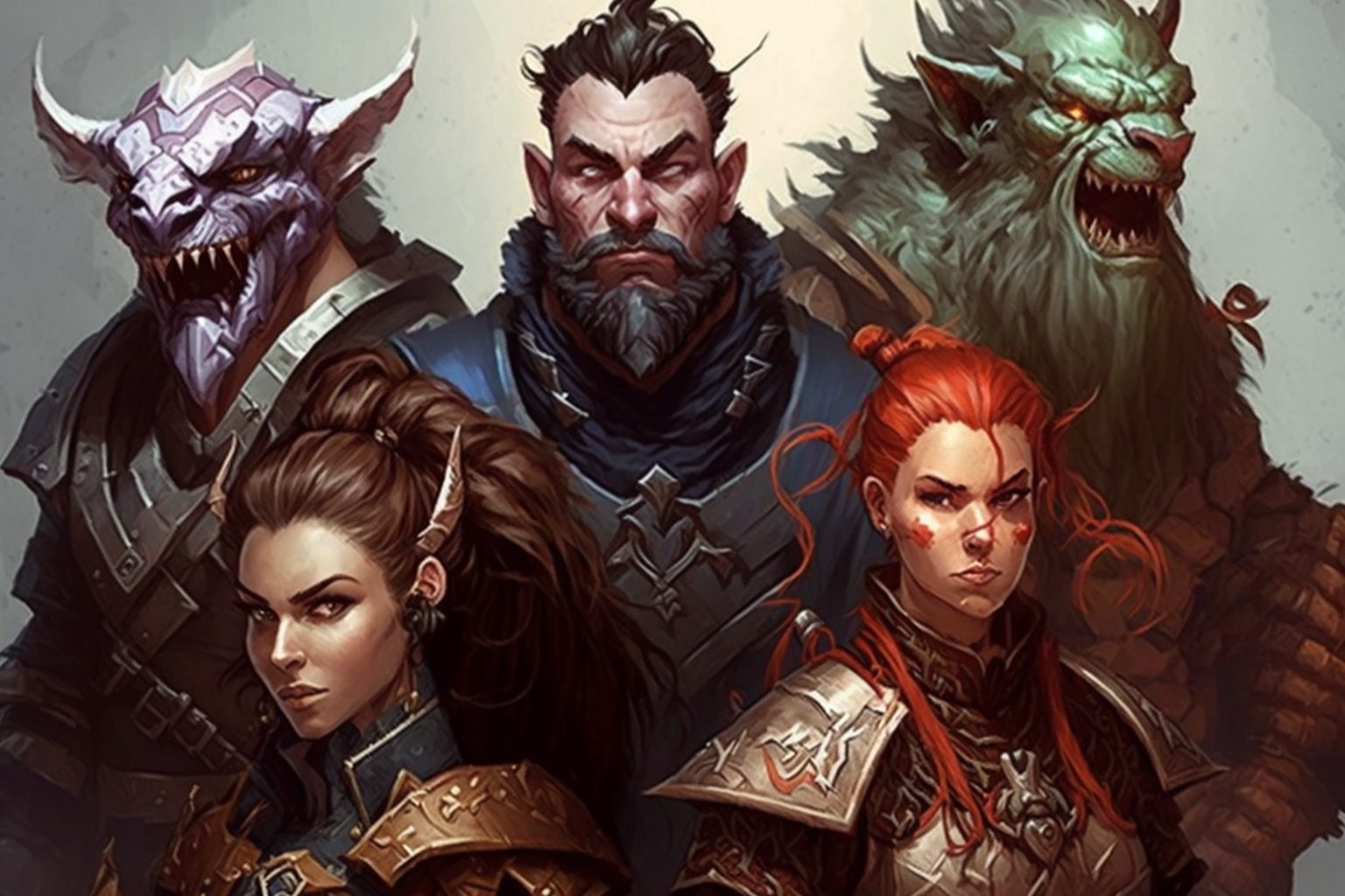 AI Dungeons and Dragons Characters – Digital and AI Art