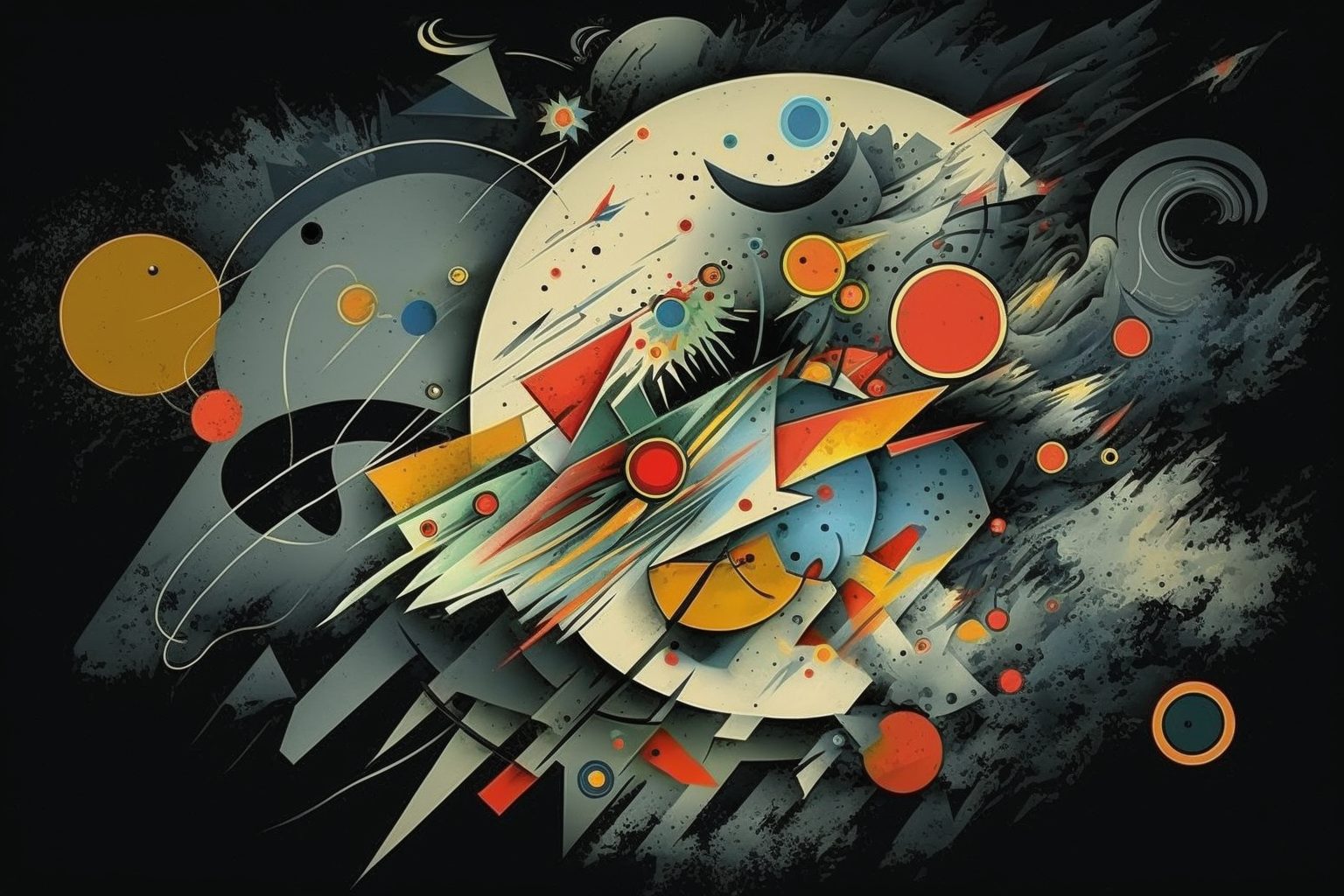 Wassily Kandinsky: The Father of Abstract Art – Digital and AI Art