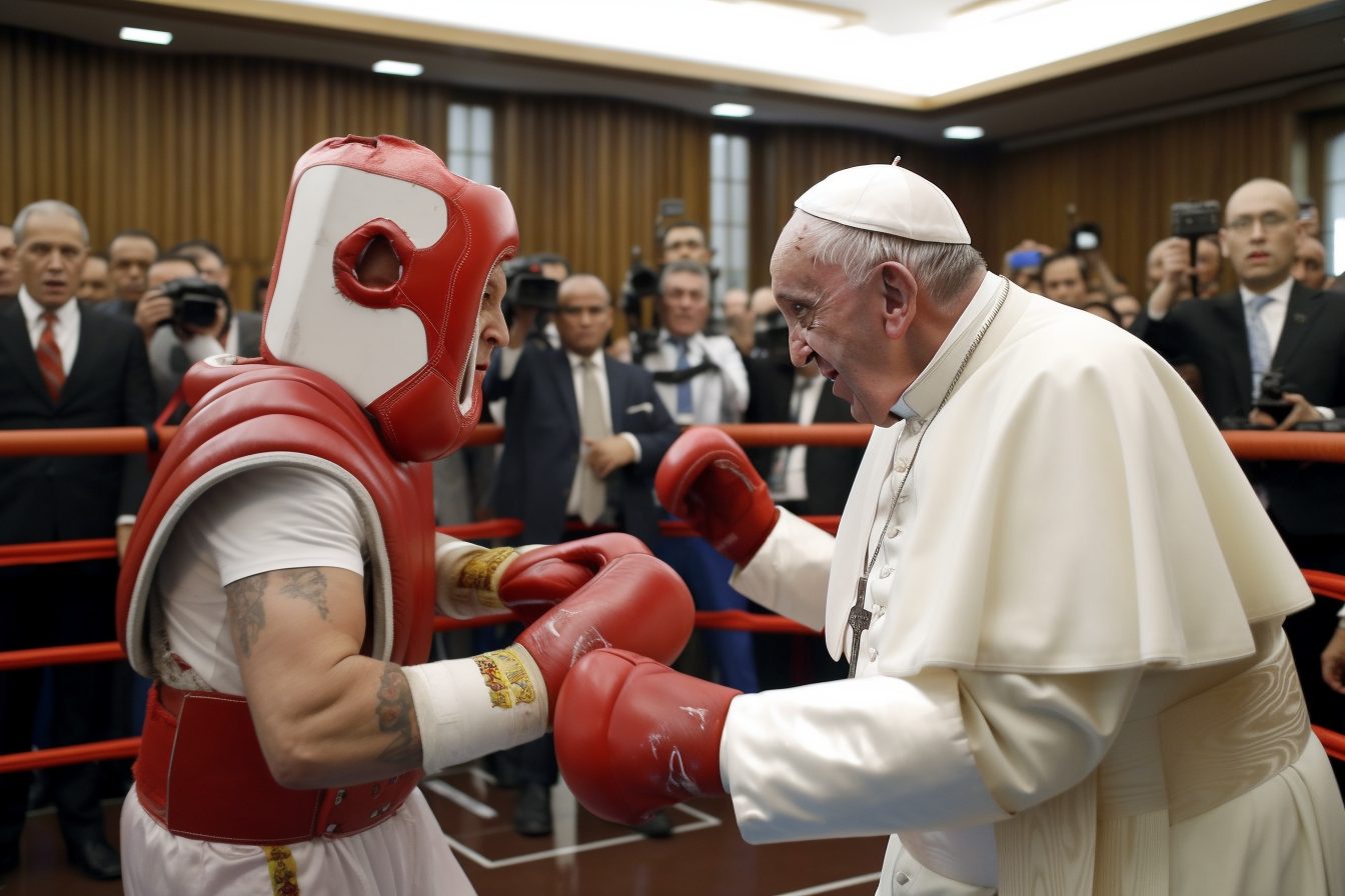 The Pope as you have never seen him before! – Digital and AI Art