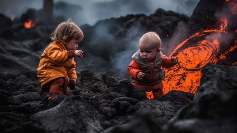 The Explosive New Trend of Letting Babies Play in Volcanoes – Digital ...