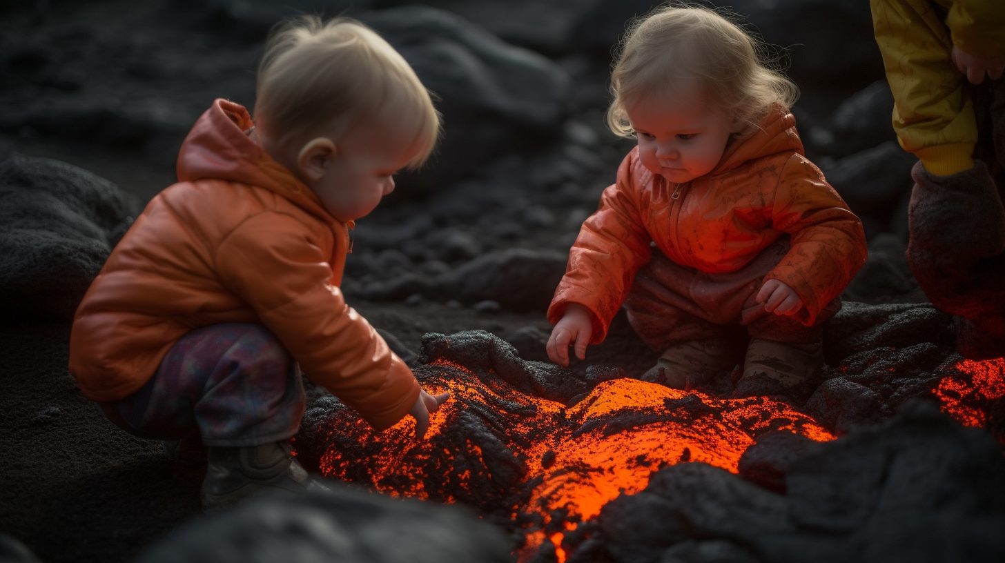 The Explosive New Trend of Letting Babies Play in Volcanoes – Digital ...