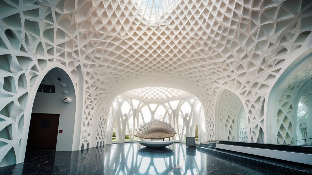 Sea Shell Inspired Architecture – Digital and AI Art