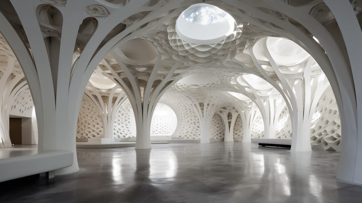 Sea Shell Inspired Architecture – Digital and AI Art